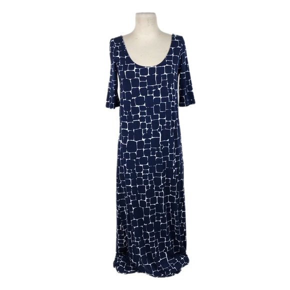 Rachel Pally | Dresses | Rachel Pally Blue Pebble Print Lance Dress ...